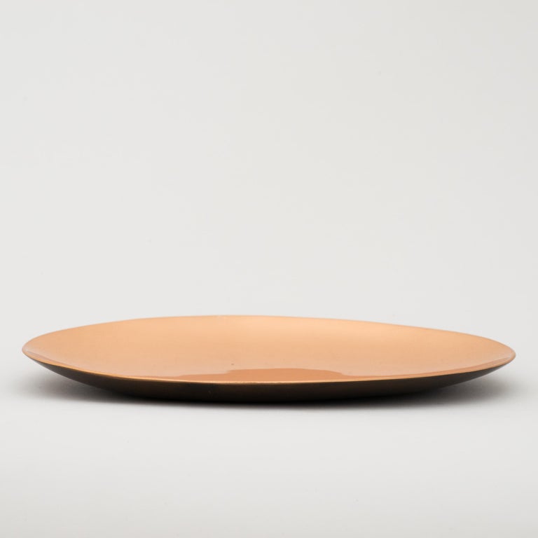 Set of Three Cast Bronze Plates, Vide-Poche For Sale at 1stDibs