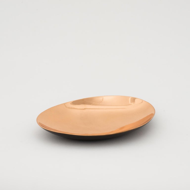 Set of Three Cast Bronze Plates, Vide-Poche For Sale at 1stDibs