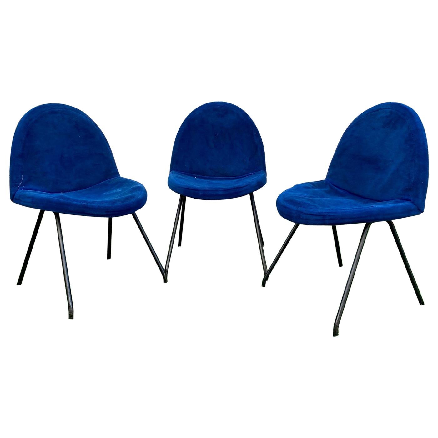 1950's Three chairs For Sale at 1stDibs