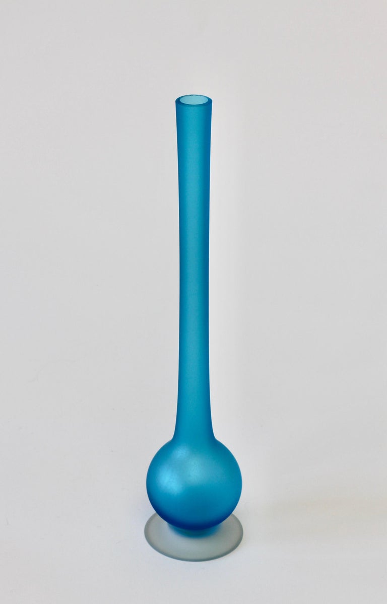 Set of Three Colorful Carlo Moretti Italian Satinato Murano Glass ...