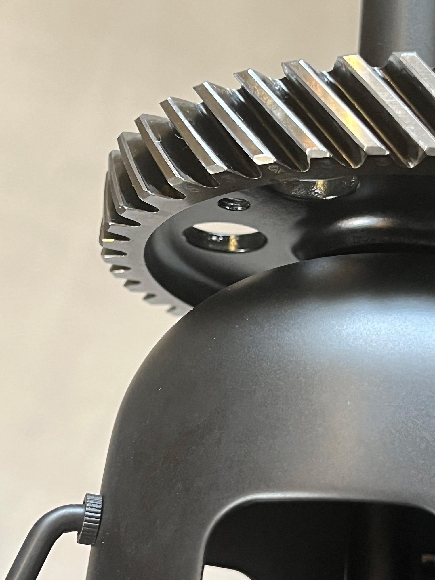 Set of Three Custom Industrial Gear Pendants For Sale at 1stDibs