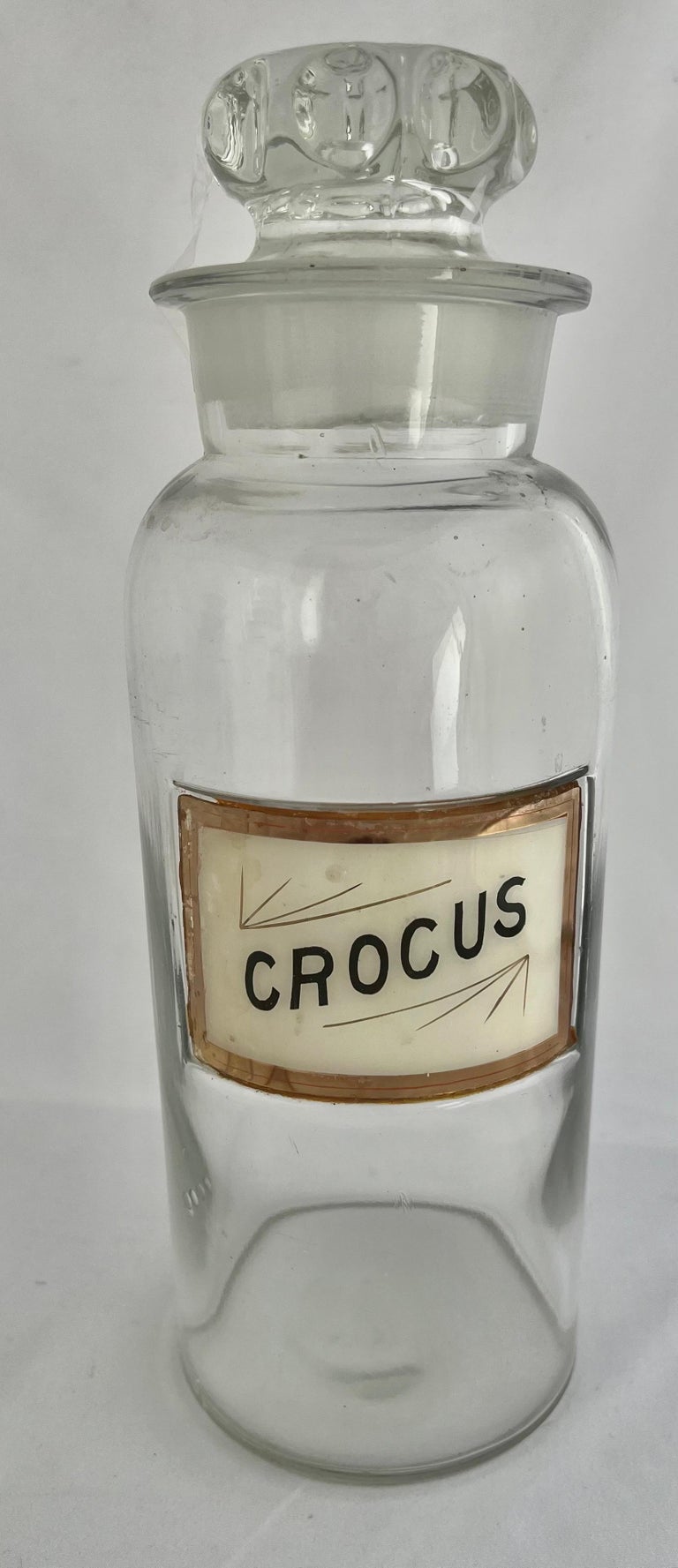 Set of Three English Apothecary Bottles For Sale at 1stDibs