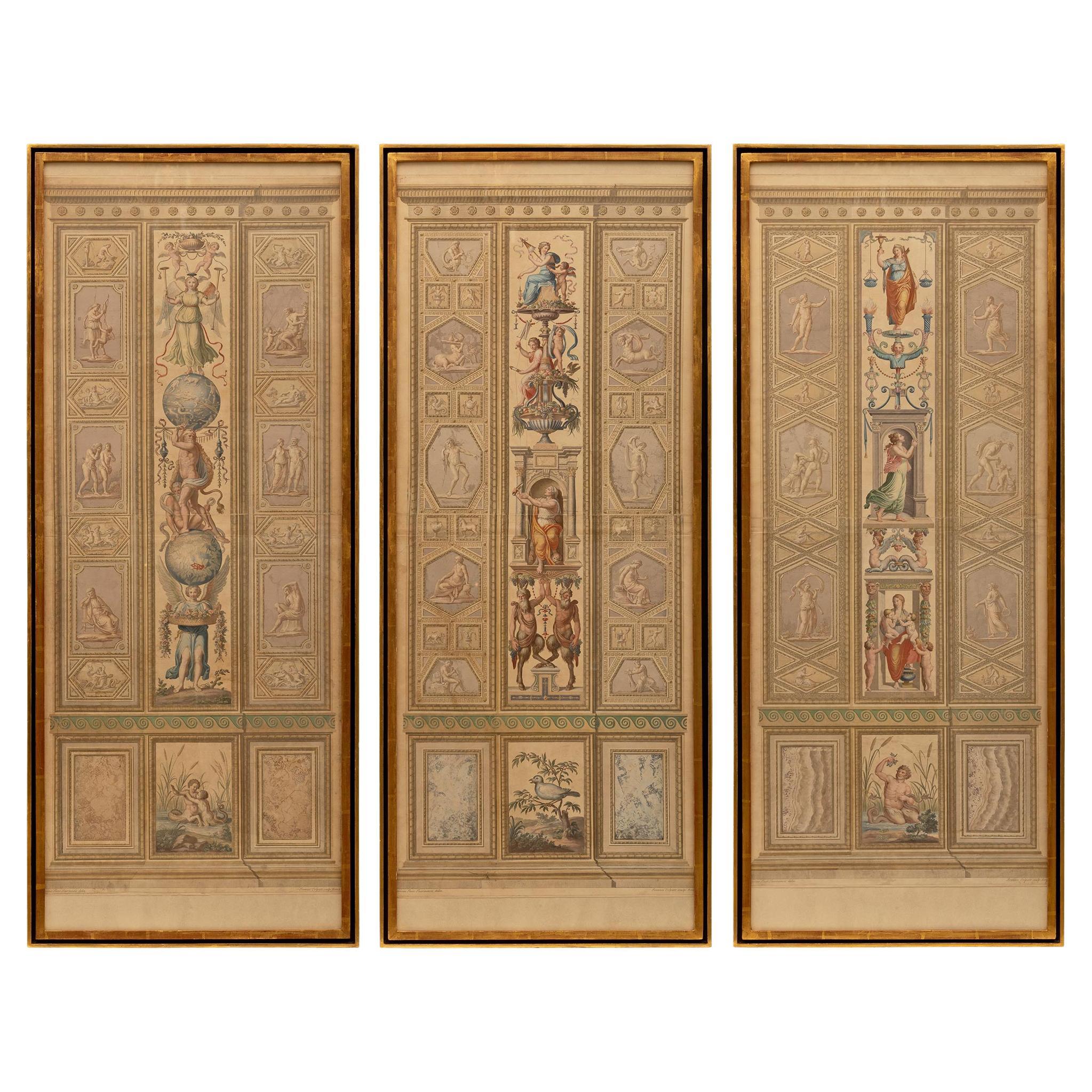 Italian 18th Century Collection of Wax Reliefs For Sale at 1stDibs