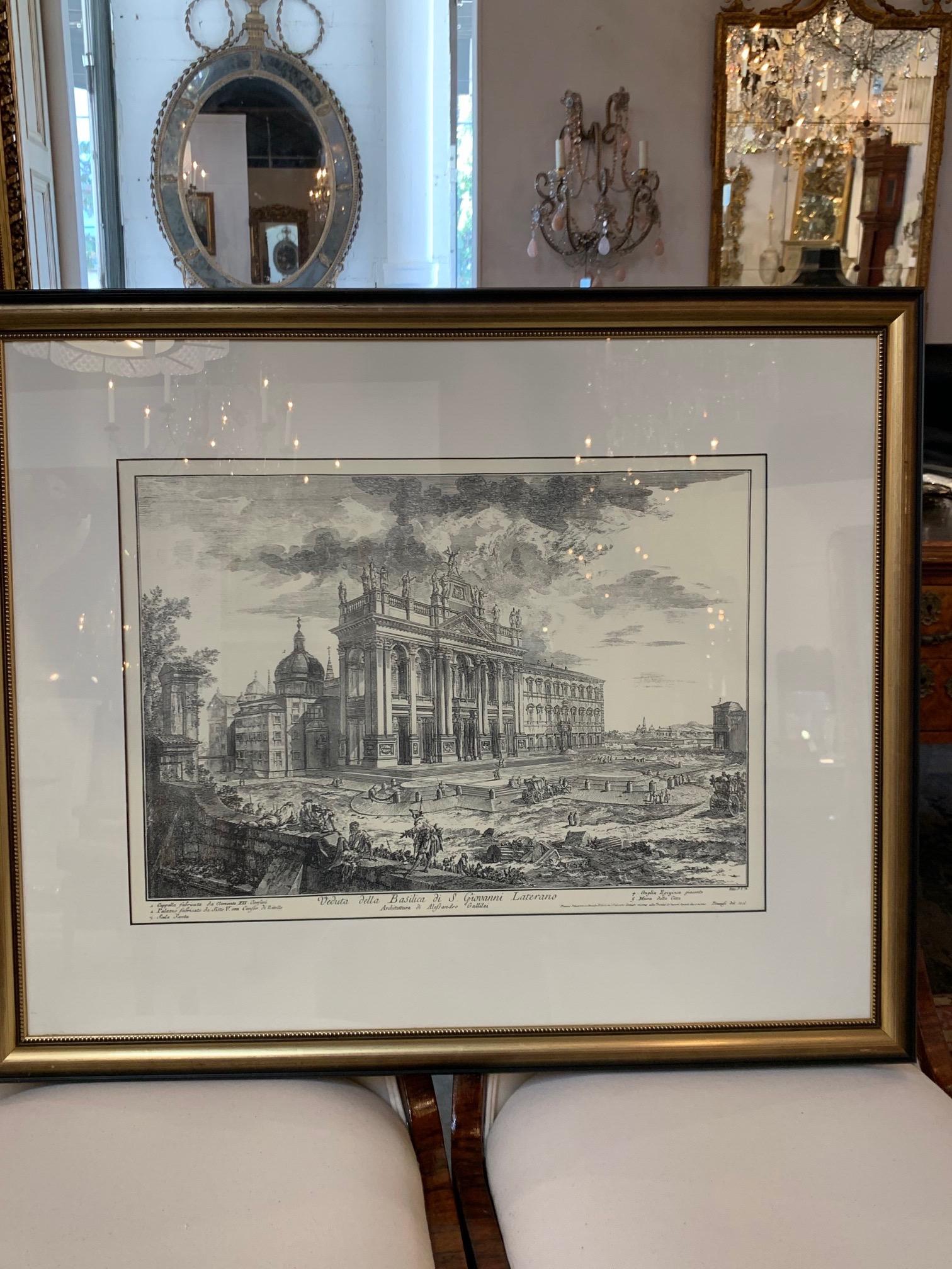 Set of Three Italian Engravings of Roman Scenes For Sale at 1stDibs