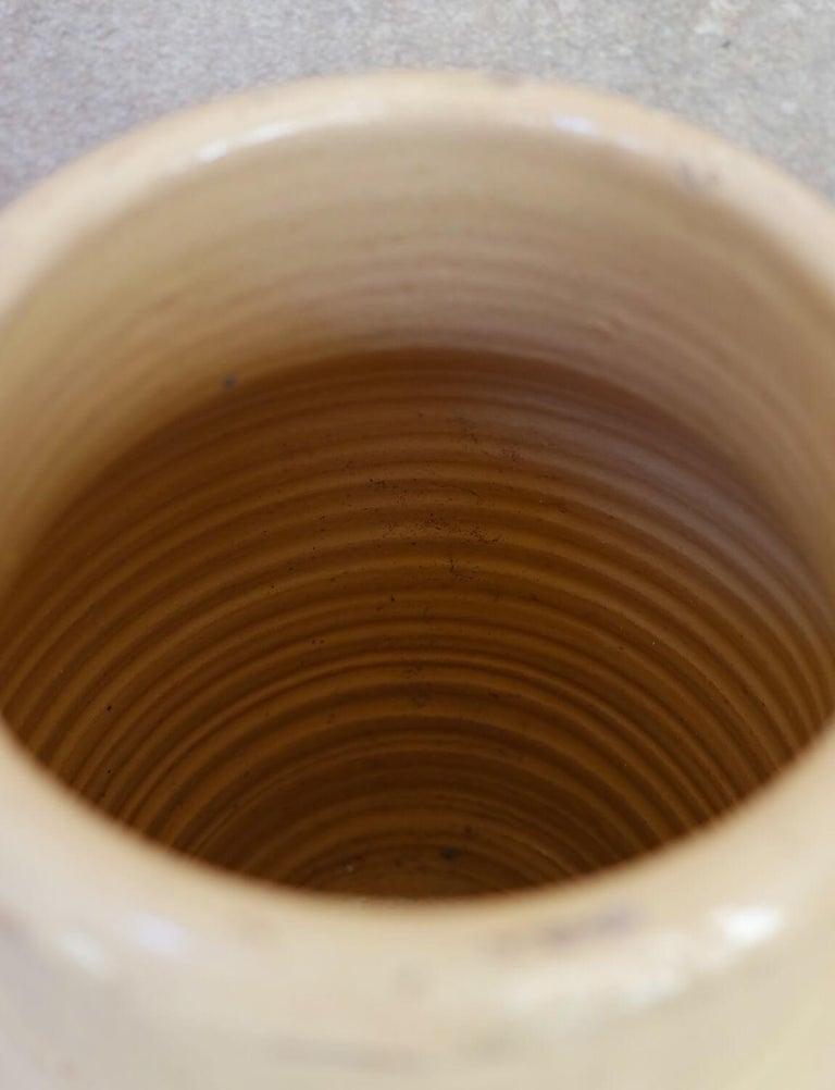 Set of Three Italian Tree of Life Pots Mid-1800s For Sale at 1stDibs