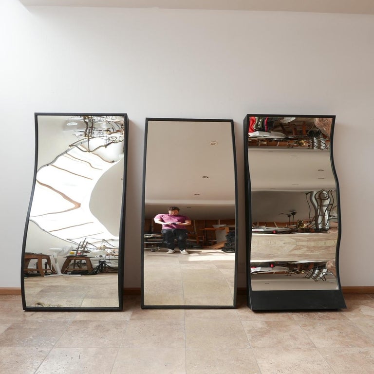 Set of Three Mid-Century French Fairground/Circus Distortion Mirrors at ...