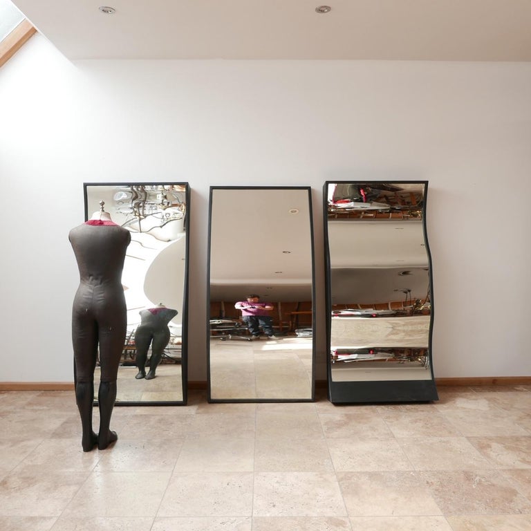 Set of Three Mid-Century French Fairground/Circus Distortion Mirrors at ...