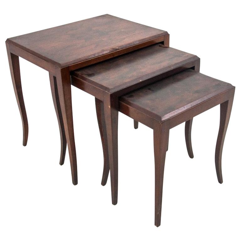 Set of Three Nesting Tables at 1stDibs
