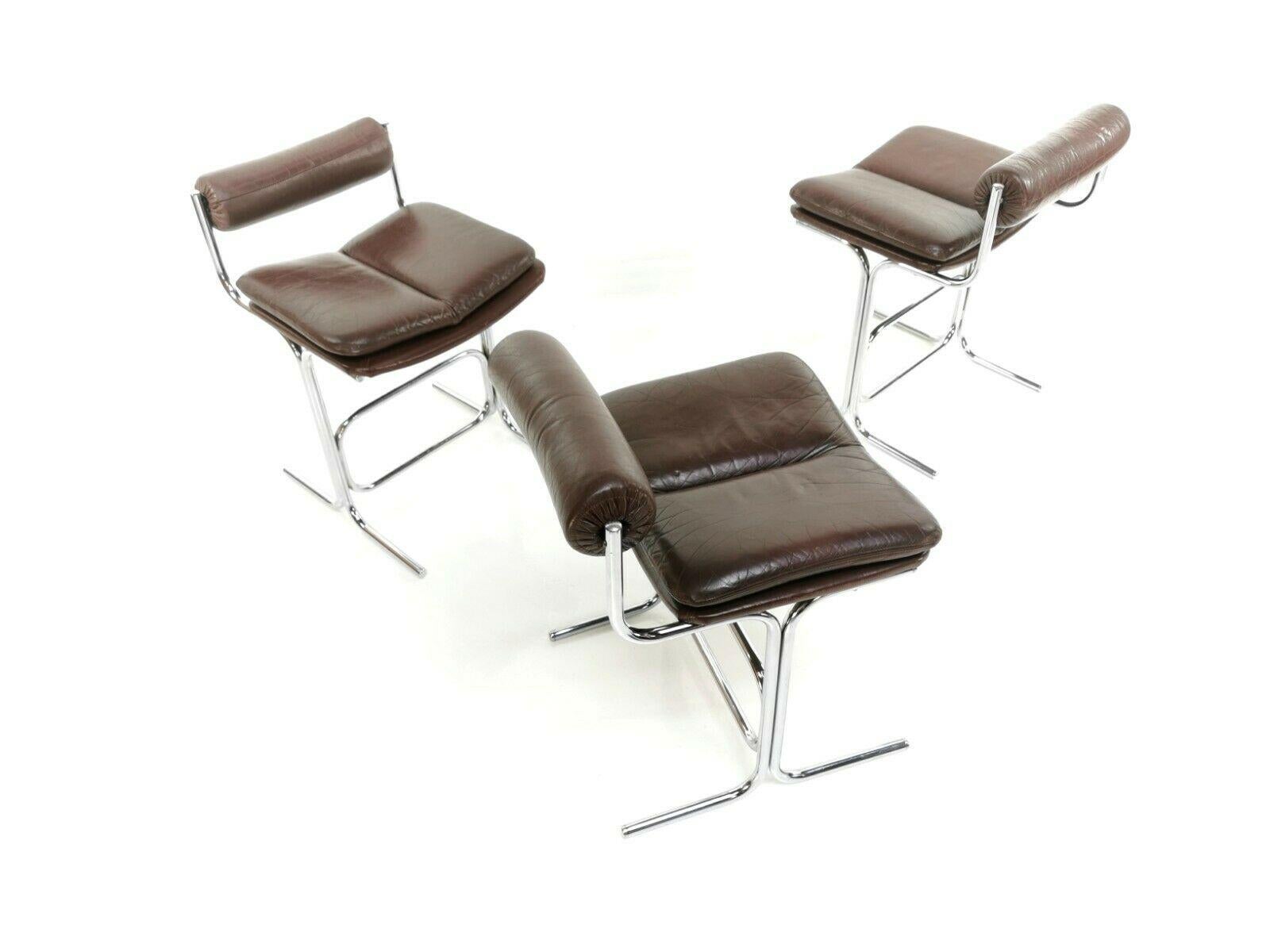 Set of Three Pieff Eleganza Chairs by Tim Bates Mid Century 1960s For ...