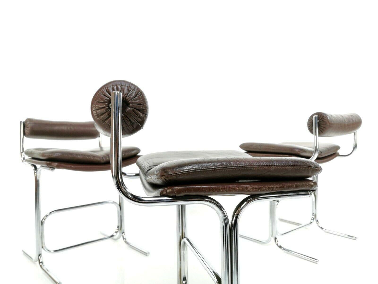 Set of Three Pieff Eleganza Chairs by Tim Bates Mid Century 1960s For ...