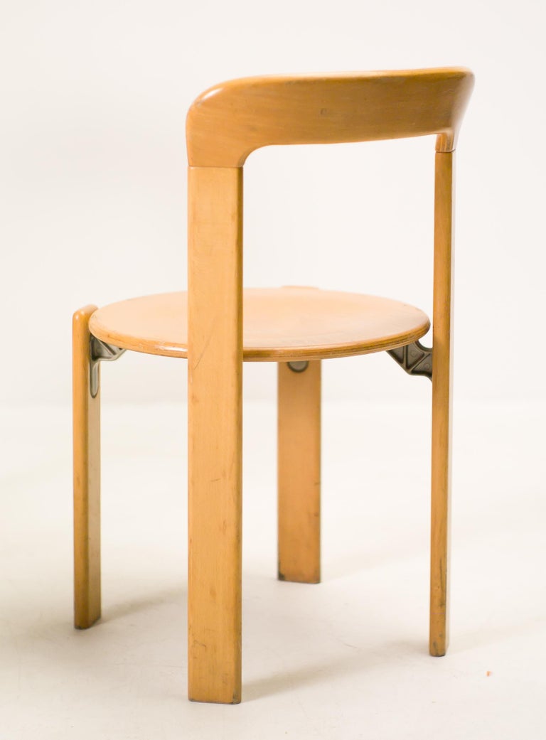 Set of Three Rey Chairs by Bruno Rey at 1stDibs