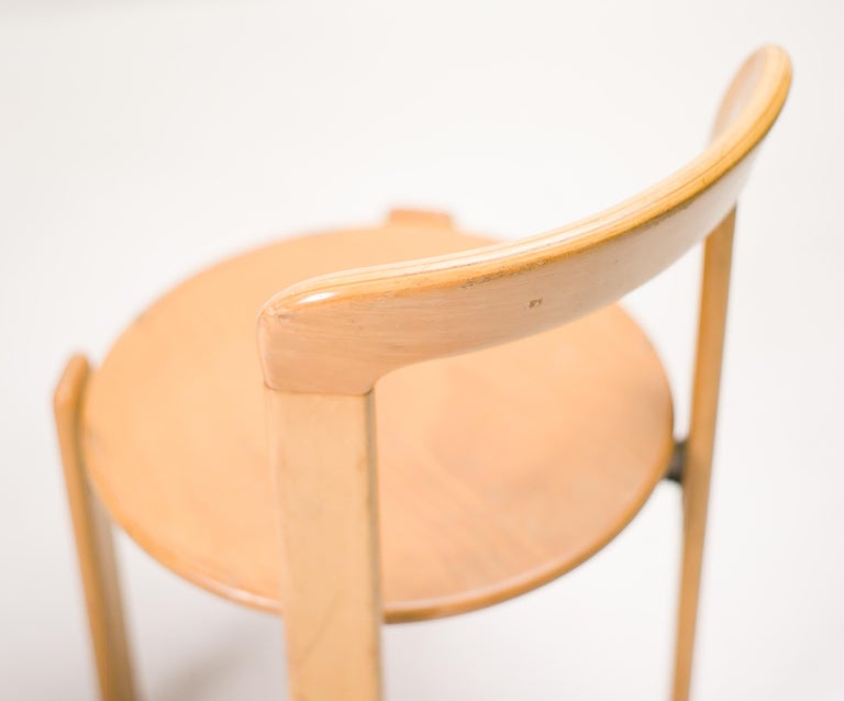 Set of Three Rey Chairs by Bruno Rey at 1stDibs