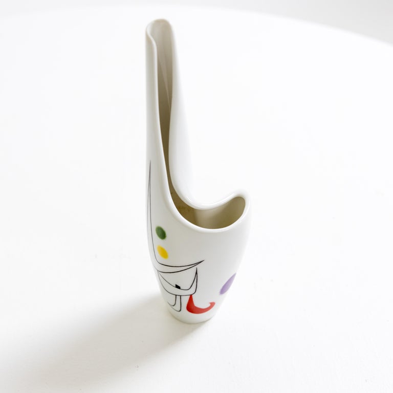 Set of Three Rosenthal Porcelain Vases For Sale at 1stDibs