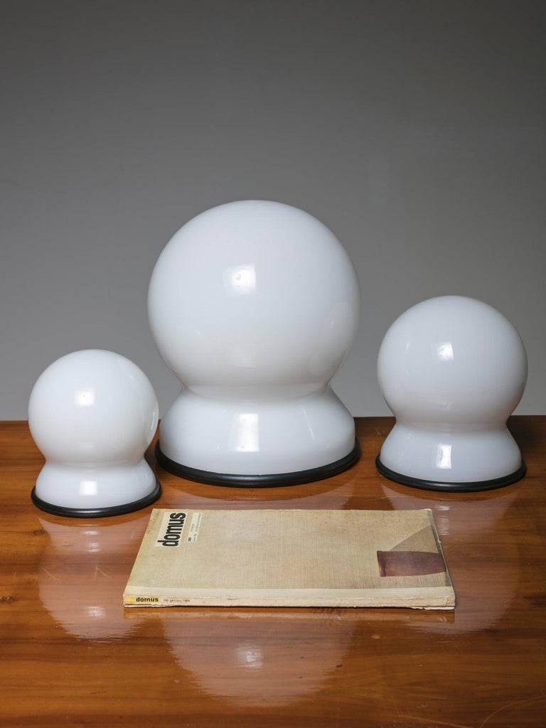 Set of Three "Scafandro" Table Lamps by Sergio Asti for Candle For Sale ...