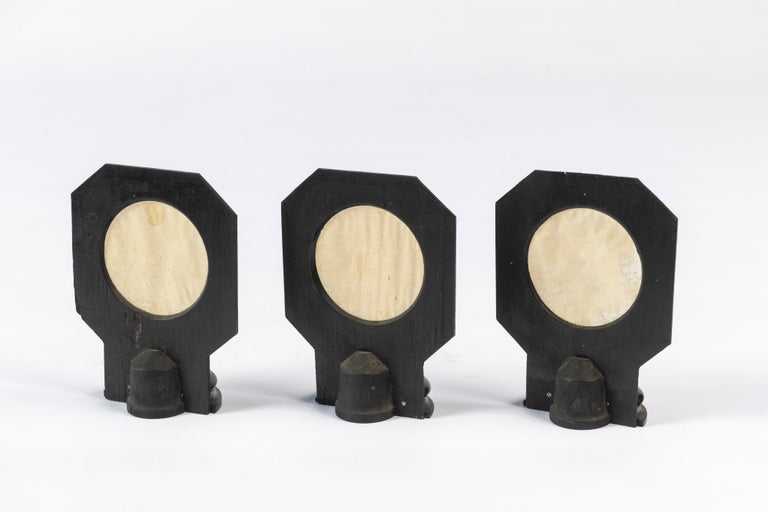 Set of Three Small Antique Standing Frames, Painted Wood For Sale at ...