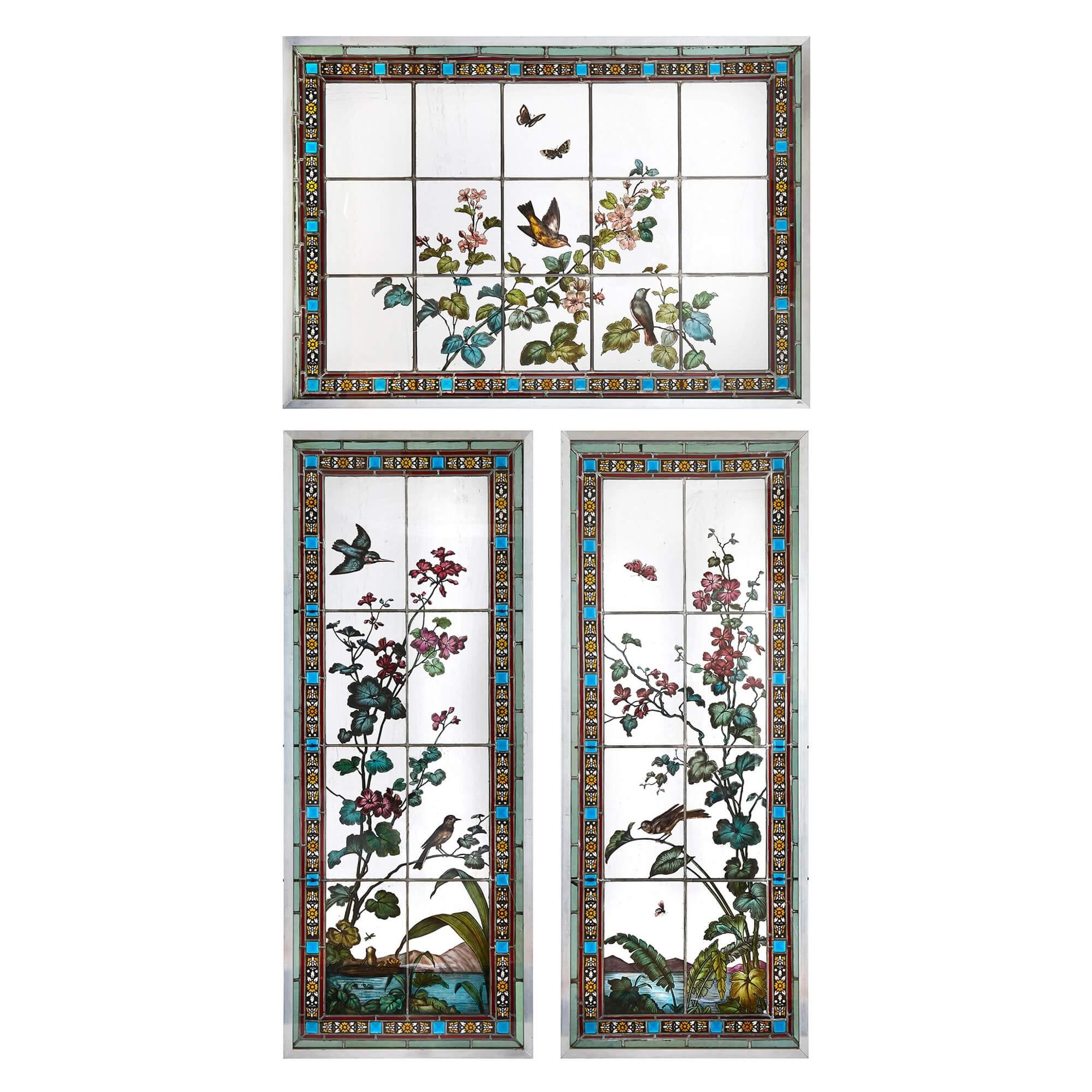 Set of Ladies and Gentlemen Windows For Sale at 1stDibs