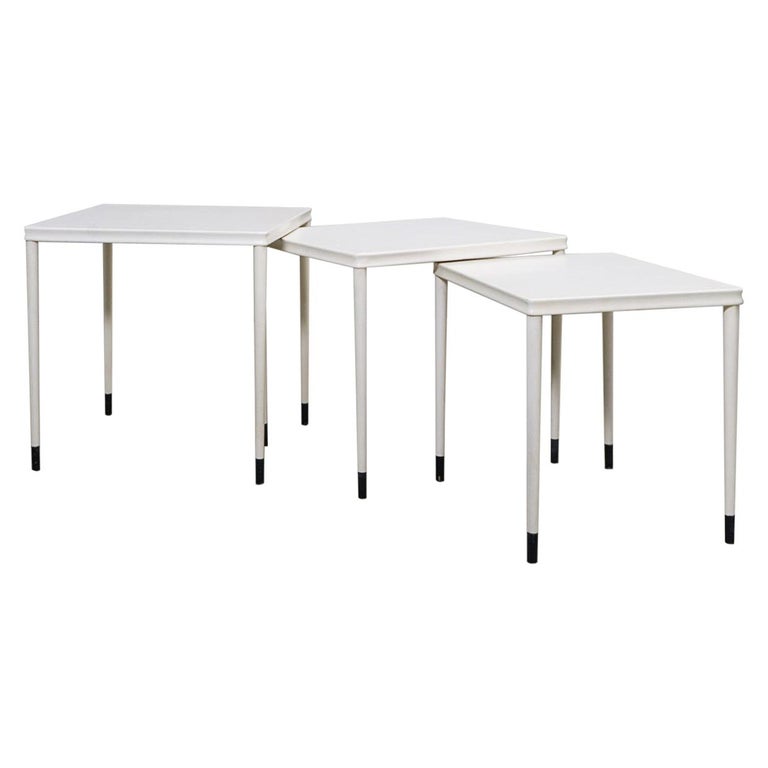 Set of Three Tables, Model 2182, Dora Lennartz, 1958 For Sale at ...