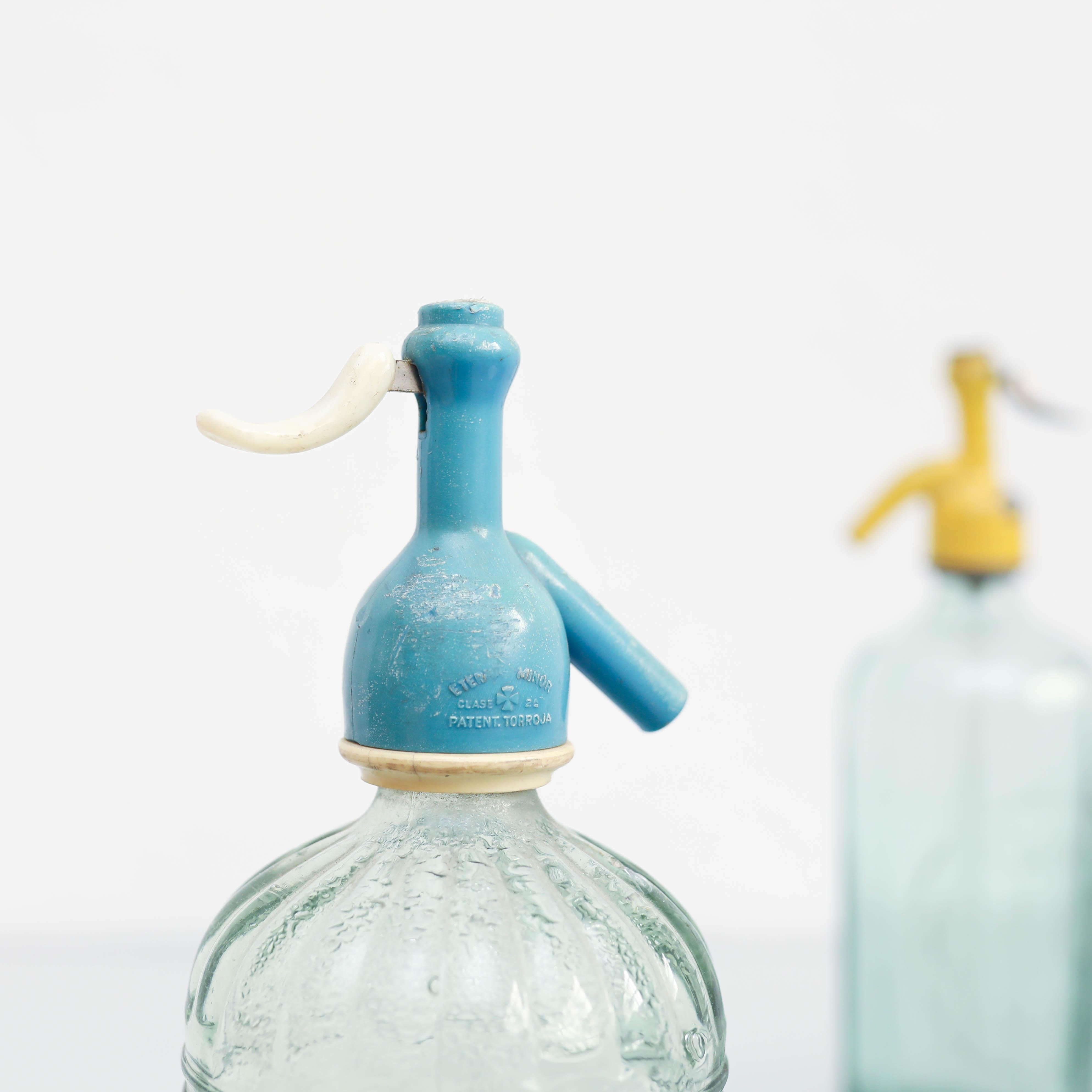 Set of Three Traditional Vintage Catalan Soda Syphon, circa 1990 For ...