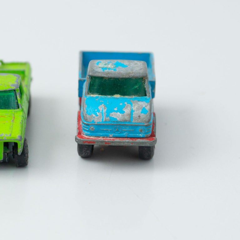 Set of Three Vintage Toy MatchBox Cars, circa 1960 For Sale at 1stDibs