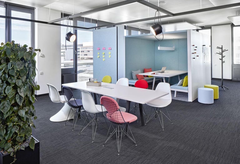 Set of Three Visiona Stools designed by Verner Panton by Vitra For Sale ...