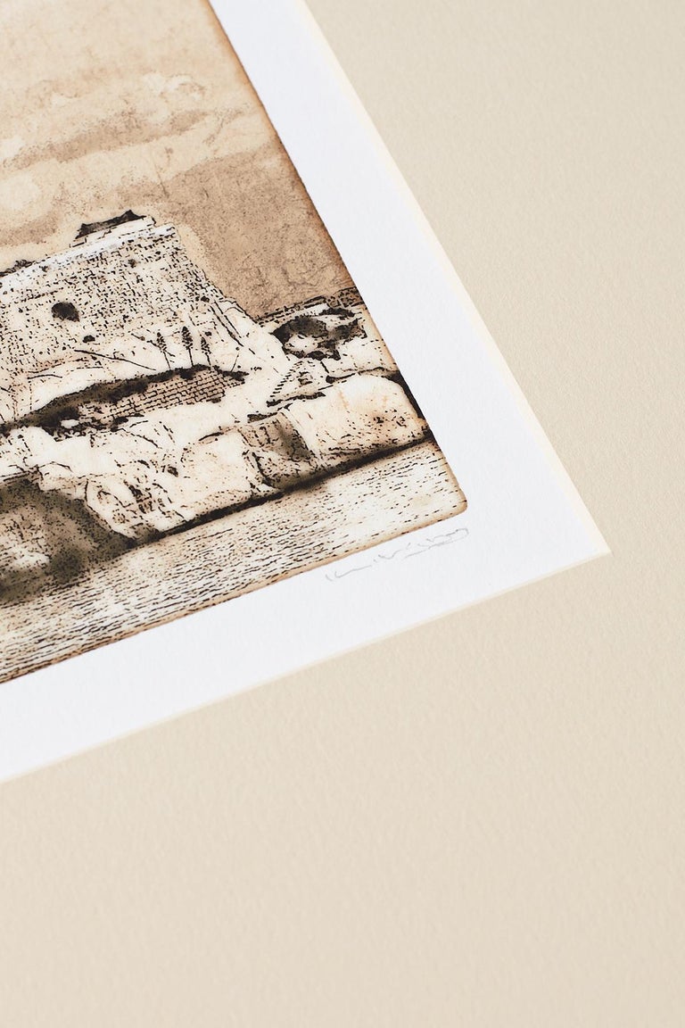 Set of Twelve Architectural Landscape Etchings by Kenneth Gregg at 1stDibs