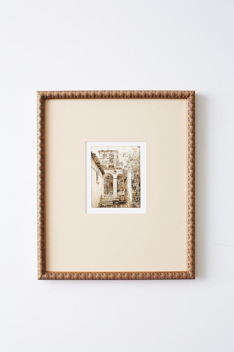 Set of Twelve Architectural Landscape Etchings by Kenneth Gregg at 1stDibs