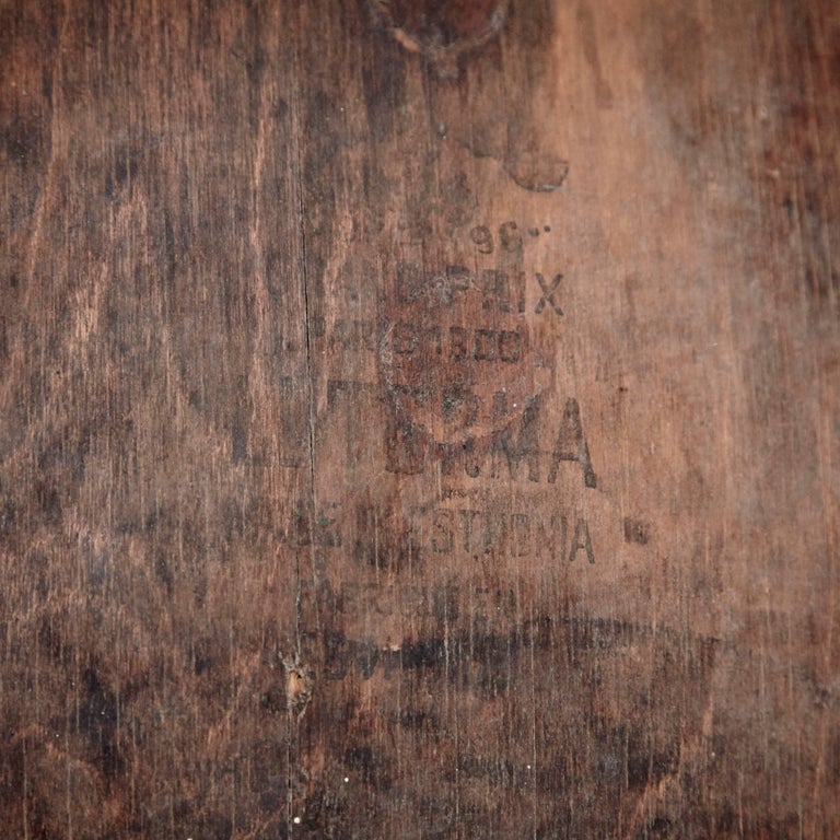 Set of Twelve Luterma Bistro Wood Chairs For Sale at 1stDibs