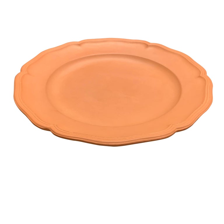 Set of Ten Terracotta Dinner Plates For Sale at 1stDibs | terracotta ...