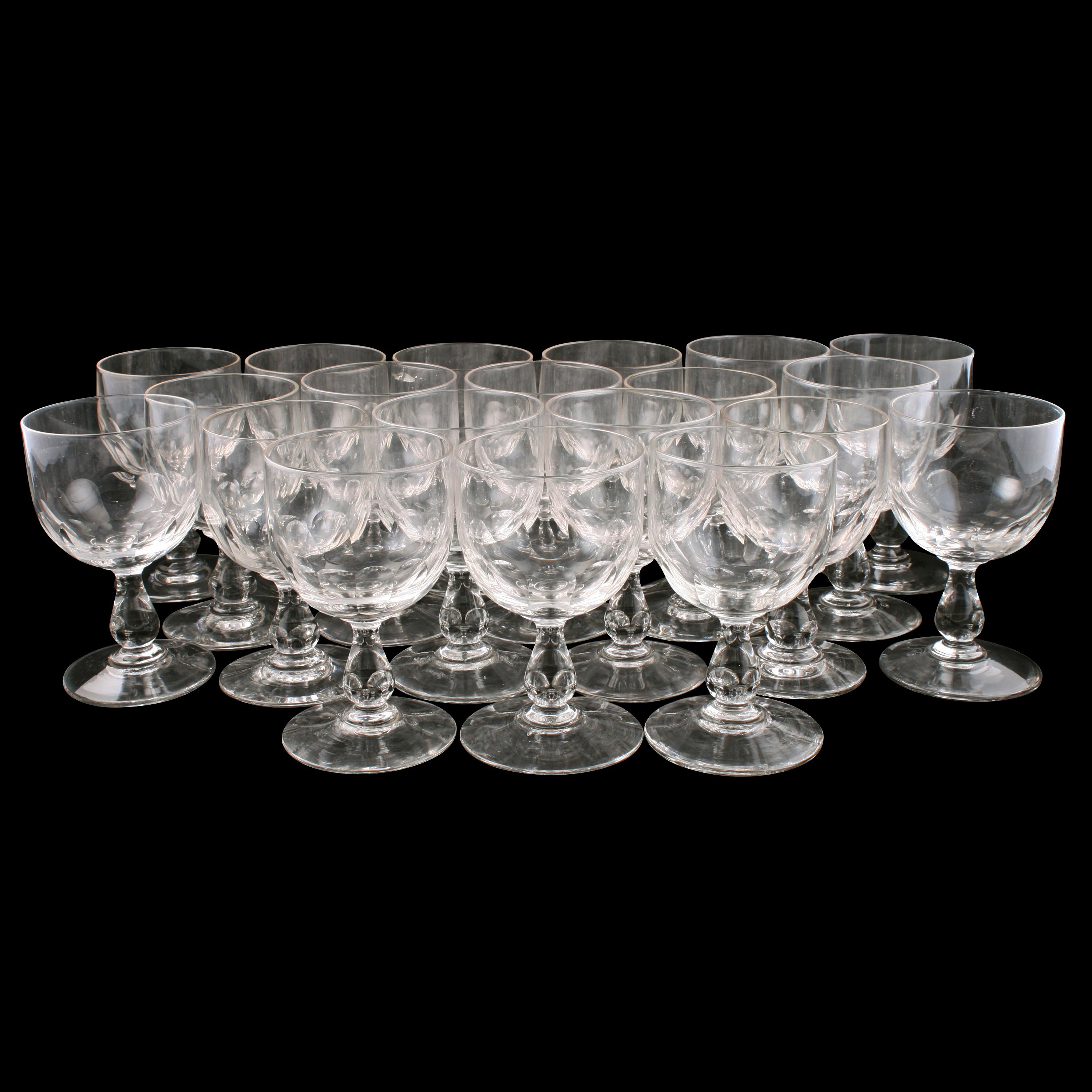 Set of Twenty 19th Century Rummers For Sale at 1stDibs