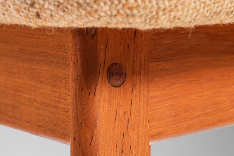 Set of Two '2' Counter Height Barstools by Vamdrup Stolefabrik in Teak ...