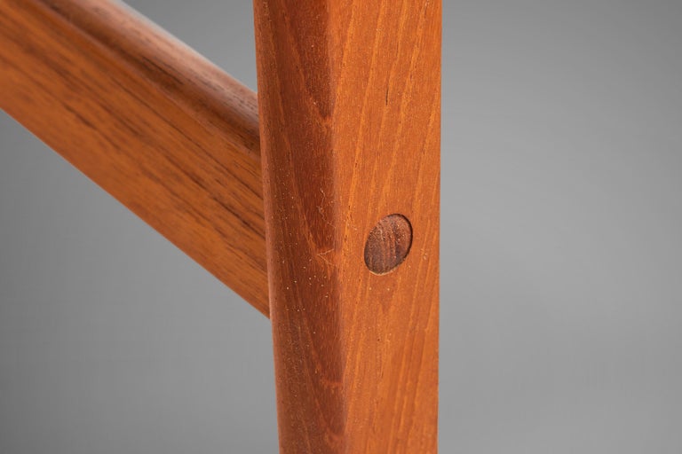 Set of Two '2' Counter Height Barstools by Vamdrup Stolefabrik in Teak ...