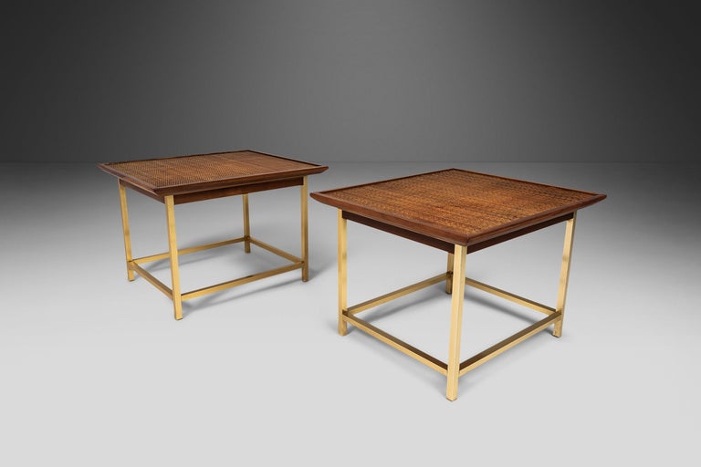 Set of Two '2' Drexel Sun Coast End Tables by Kipp Stewart and Stewart McDougall For Sale at 1stDibs