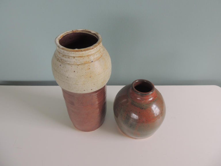 Set of Two '2' Mid-Century Modern Style Handcrafted Vessels For Sale at ...