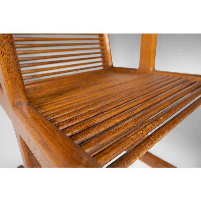 Set of Two (2) Modern Spindle Arm Chairs After Stephen Hynson, c. 1980 ...