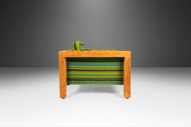 Set of 2 Cube Chairs / Club Chairs After George Nelson for Herman ...