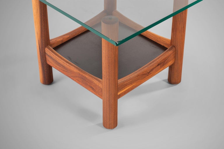 Set of Two (2) Tubular End Tables After Adrian Pearsall for Craft, c ...