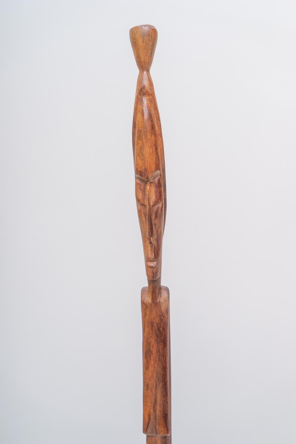 Set of Two East African Nyamwezi Tribe Sculptures For Sale at 1stDibs