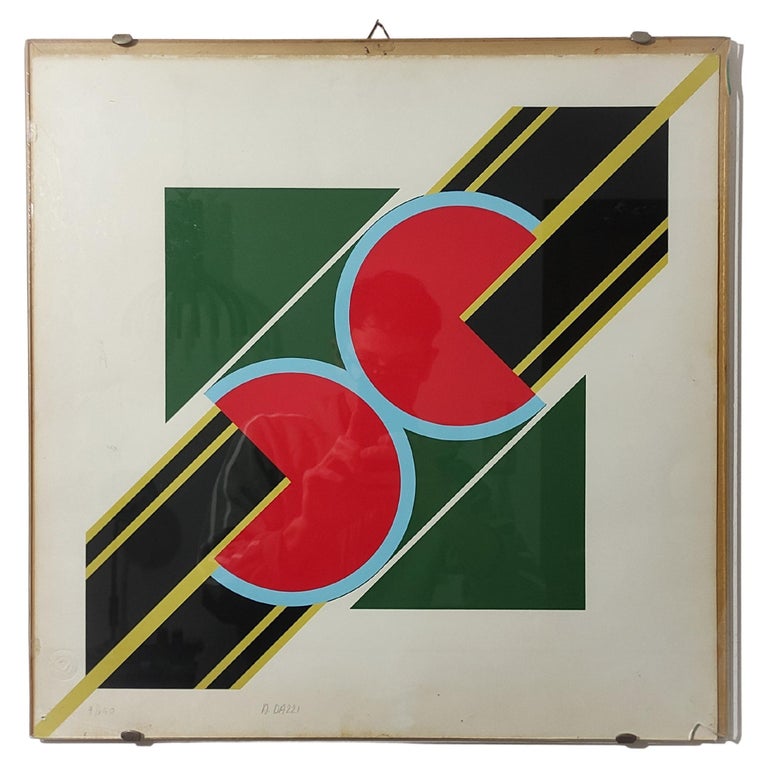 Set of Two Aldo Dazzi Original Silkacreens For Sale at 1stDibs
