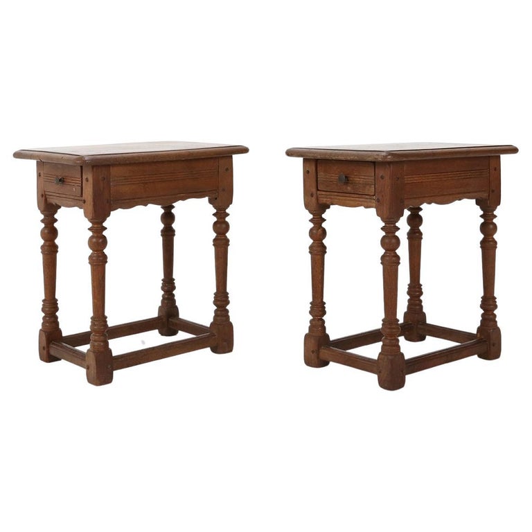 Set of Two Antique Nightstands, Ca.1850 For Sale at 1stDibs