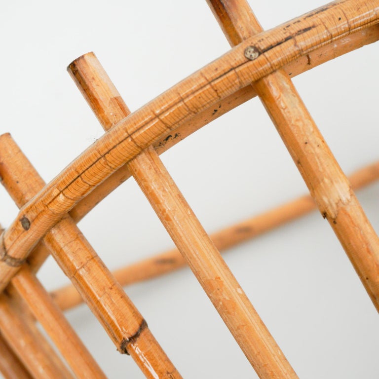 Set of Two Bambu Wall Apliques, circa 1960 For Sale at 1stDibs