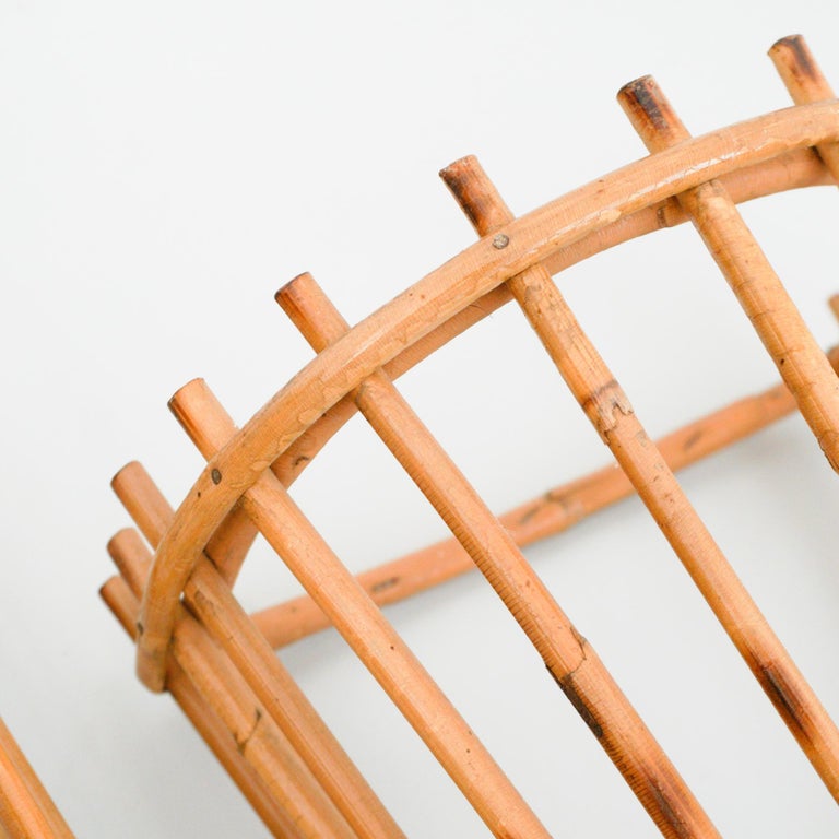 Set of Two Bambu Wall Apliques, circa 1960 For Sale at 1stDibs