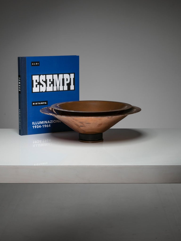 Set of Two Copper Centerpieces For Sale at 1stDibs