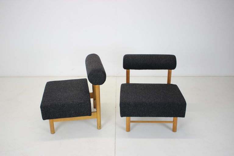Set of Two Design Lounge Chairs, 1970's at 1stDibs