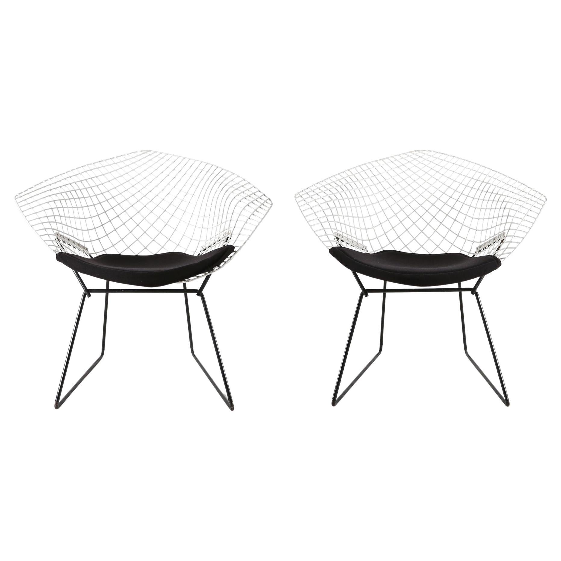 Diamond Chair with Rocking Action by Harry Bertoia at 1stDibs