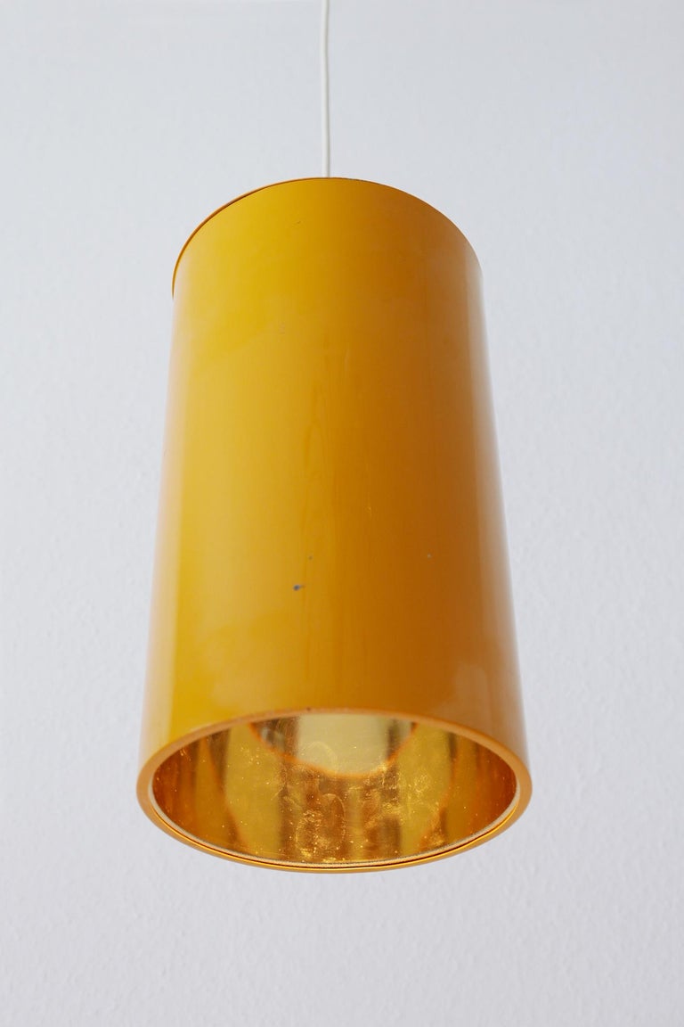 Set of Two Elegant Mid-Century Modern Pendant Lamps by Erco, 1970s ...