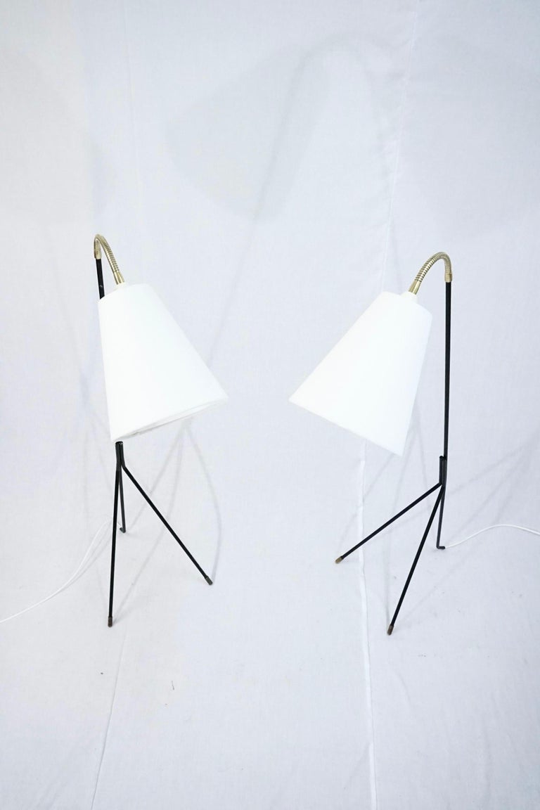 Set of two Holm Sørensen grasshopper floor lamps For Sale at 1stDibs