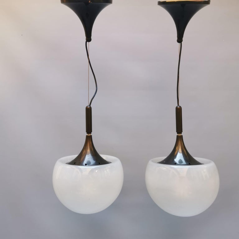 Set of Two Lamp 1804, Martinelli Luce, 1965 For Sale at 1stDibs