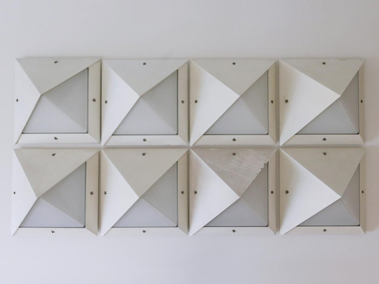 Set of Two Large Outdoor Wall Lamps or Sconces by BEGA, 1980s, Germany ...