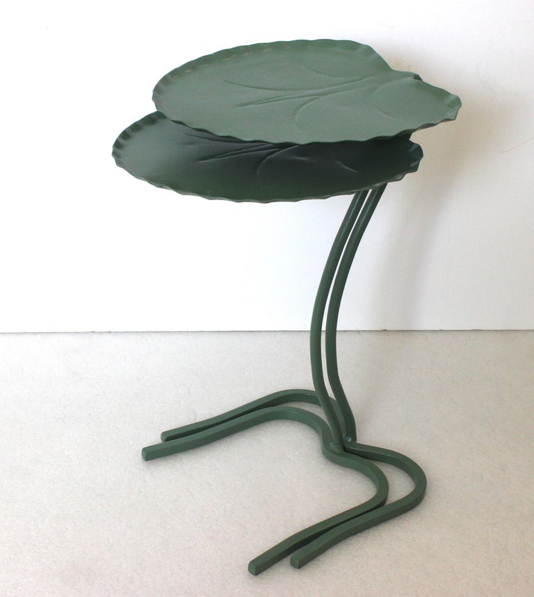 Set of Two Nesting Lily Pad Tables by Salterini at 1stDibs | salterini ...
