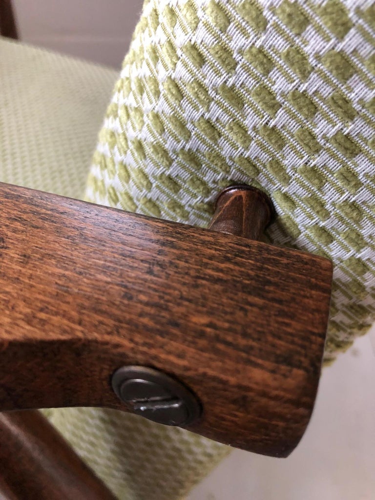 Set of Two Olive Armchairs by Henryk Lis, Europe, 1960s, For Sale at ...